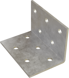 Perforated Angle Bracket - Plate 40 x 40 x 100mm STALCO KP4