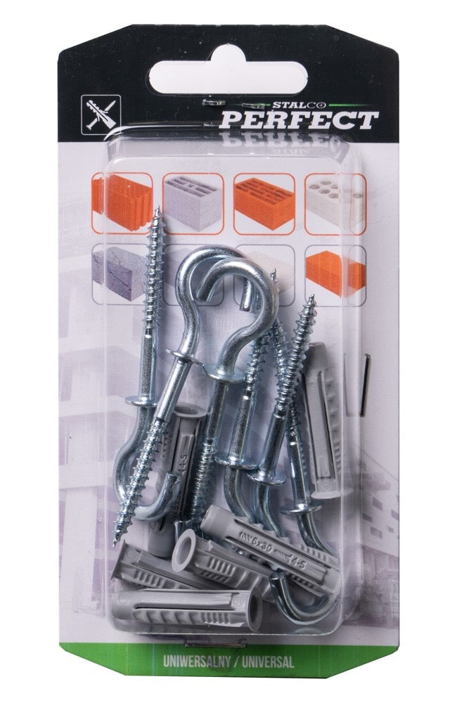 Universal expansion plug with ceiling hook