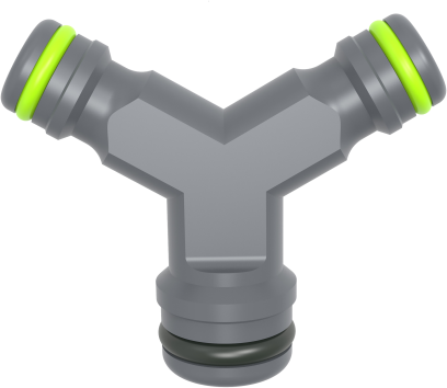 Triple connector with STR HF reduction