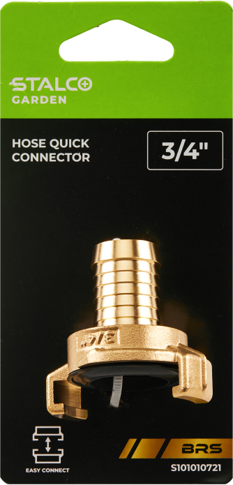 Hose quick connector 1/2” BRS GK STALCO GARDEN S101010718