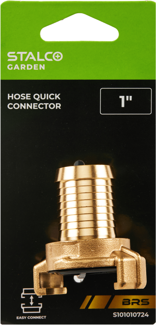 Hose quick connector 1/2” BRS GK STALCO GARDEN S101010718